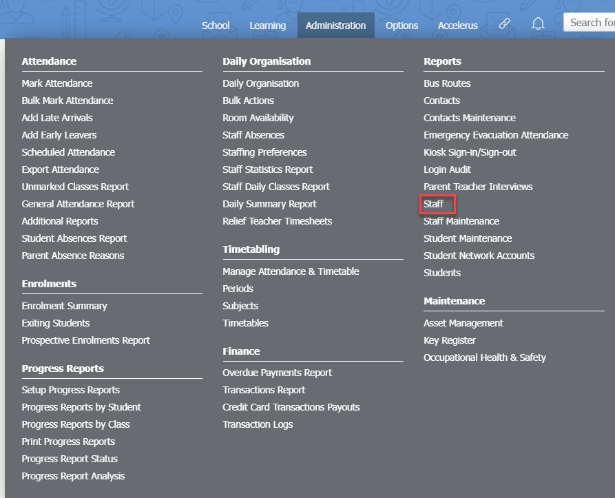 How to manually add and modify student, contact and staff information